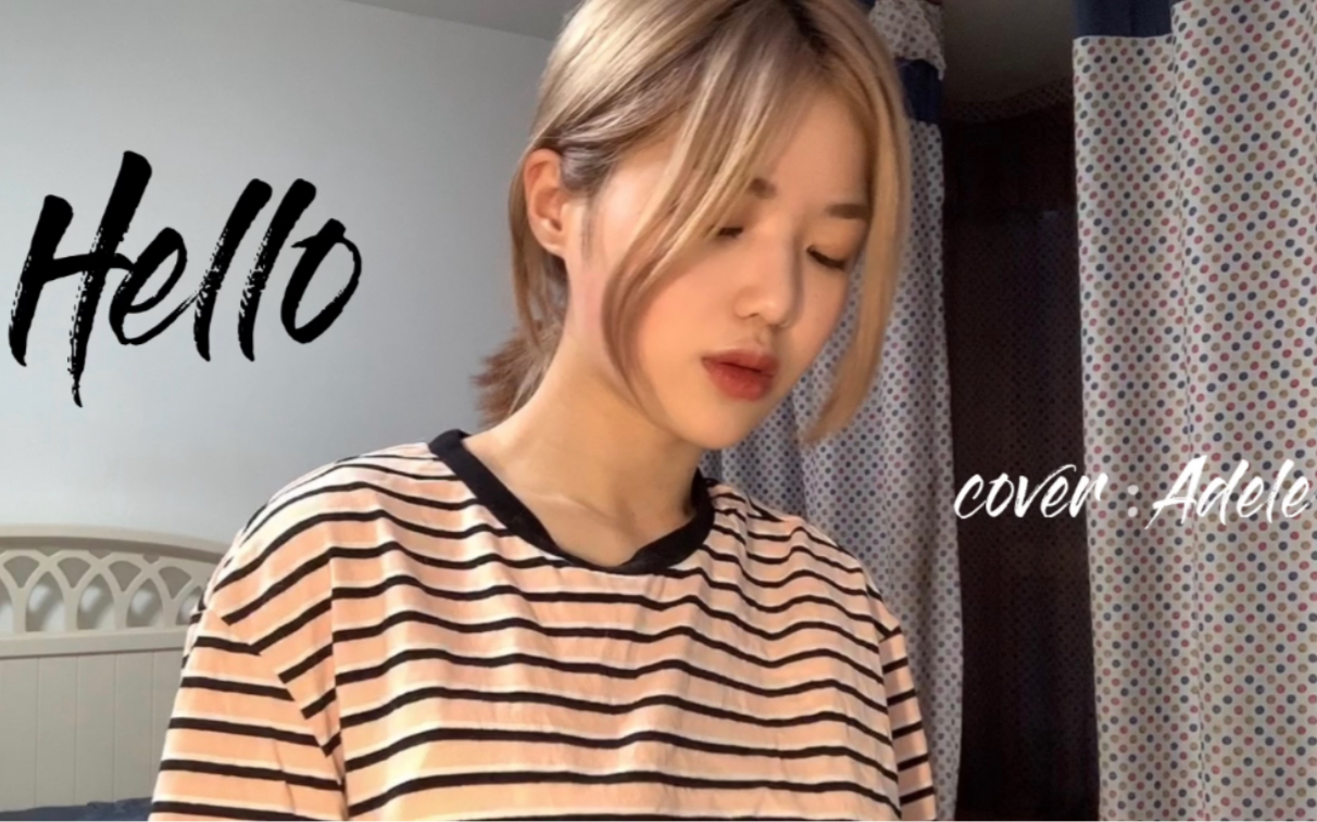 Hello-Adele（cover）钢琴弹唱_哔哩哔哩_bilibili