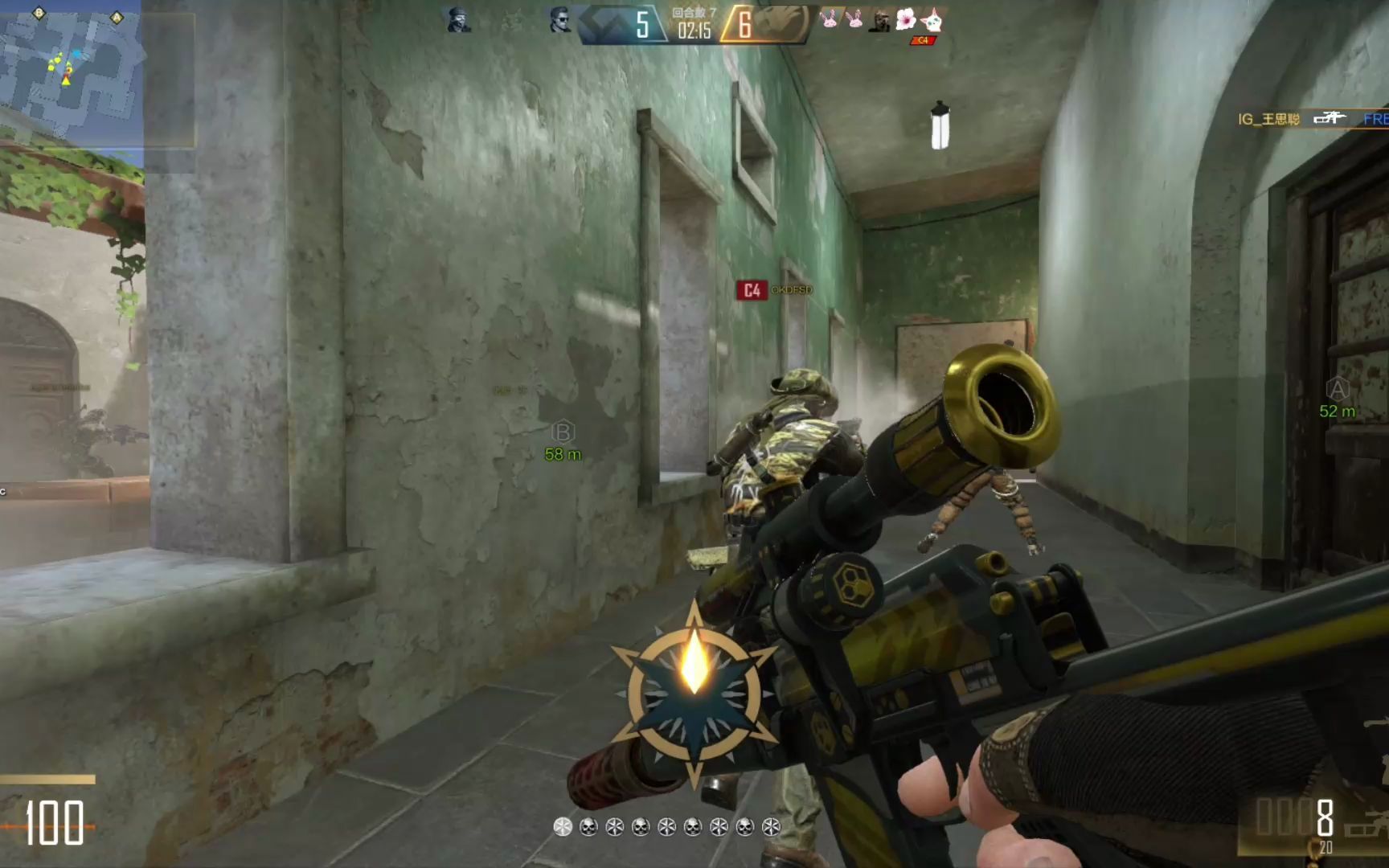 每次收起武器都会来敌人，纯纯Timing侠#CFHD #cf_网络游戏热门视频