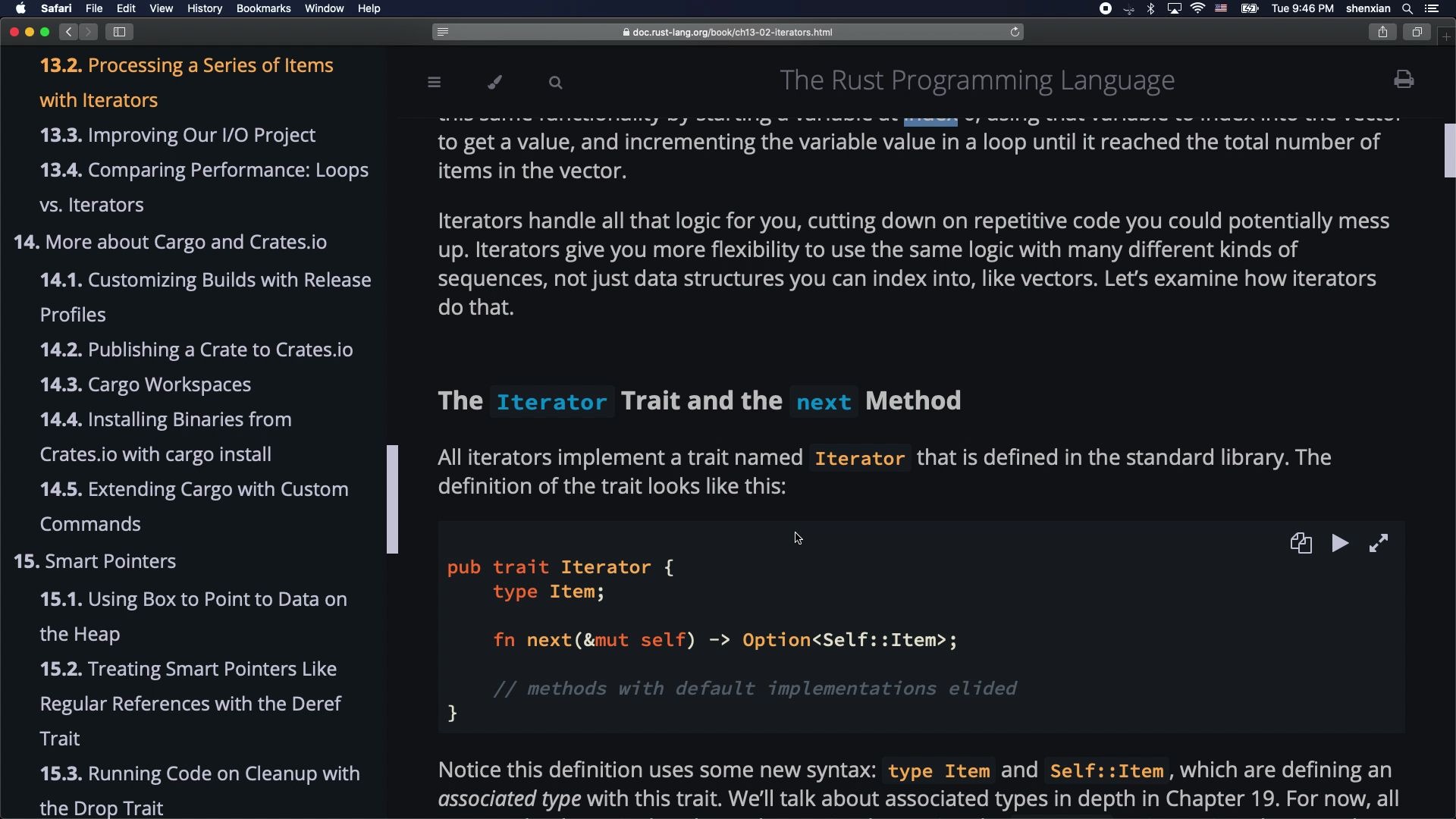 Rust编程语言 第13章 13.2 Processing a Series of Items with Iterators_哔哩哔哩_bilibili