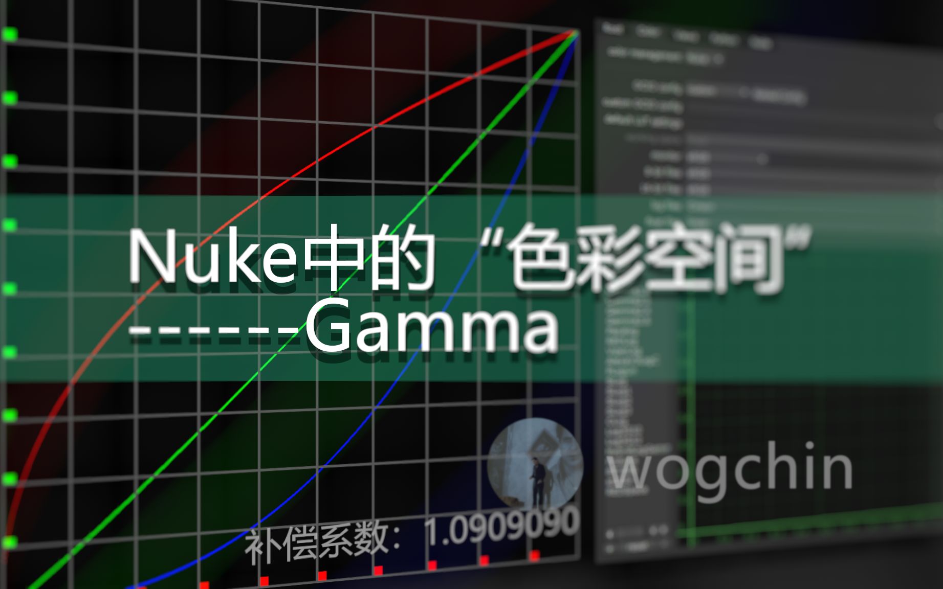 【Nuke教学】Nuke色彩空间（Gamma）的转换和原理_哔哩哔哩_bilibili
