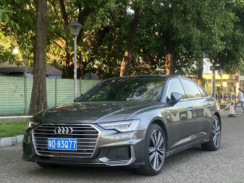 到店22年奥迪A6l 45甄选动感型，原版原漆状态 天窗 多功能方向盘 无钥匙进入 支持第三方检测 分期付款_哔哩哔哩_bilibili