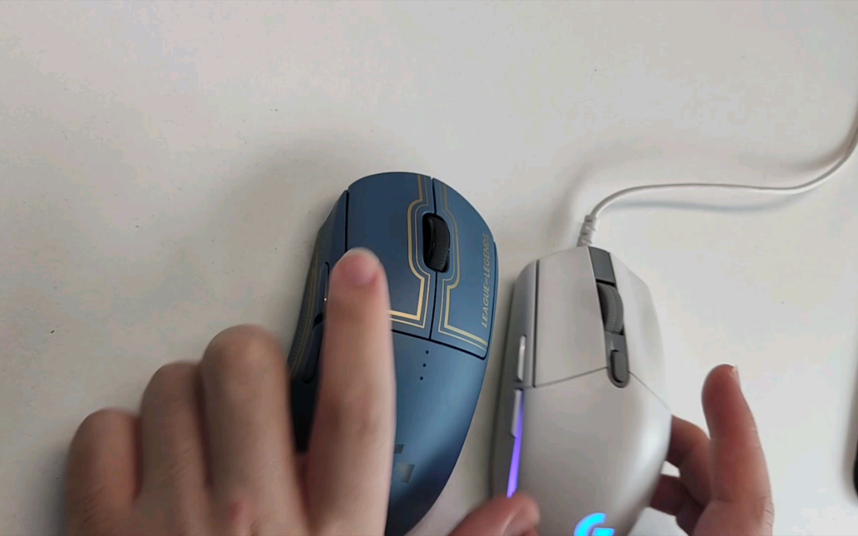 纯办公不打游戏却买了罗技gpw-海克斯，开箱及对比g102_哔哩哔哩_bilibili
