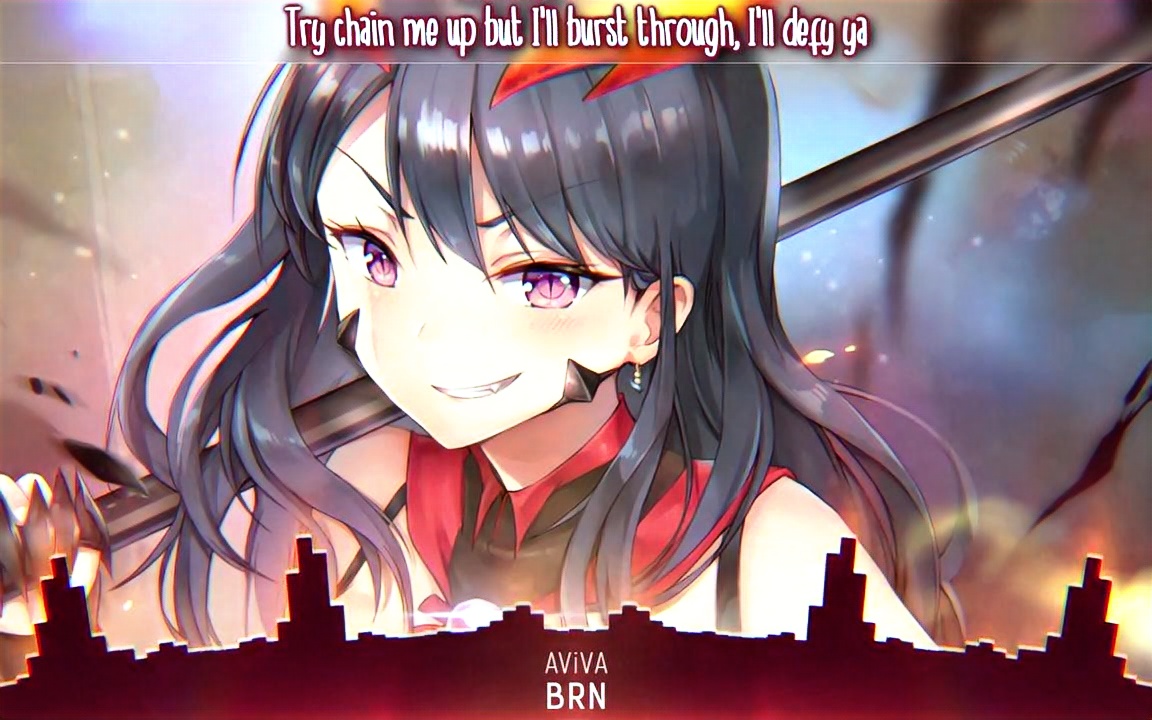 Nightcore - BRN - (Lyrics)_哔哩哔哩_bilibili