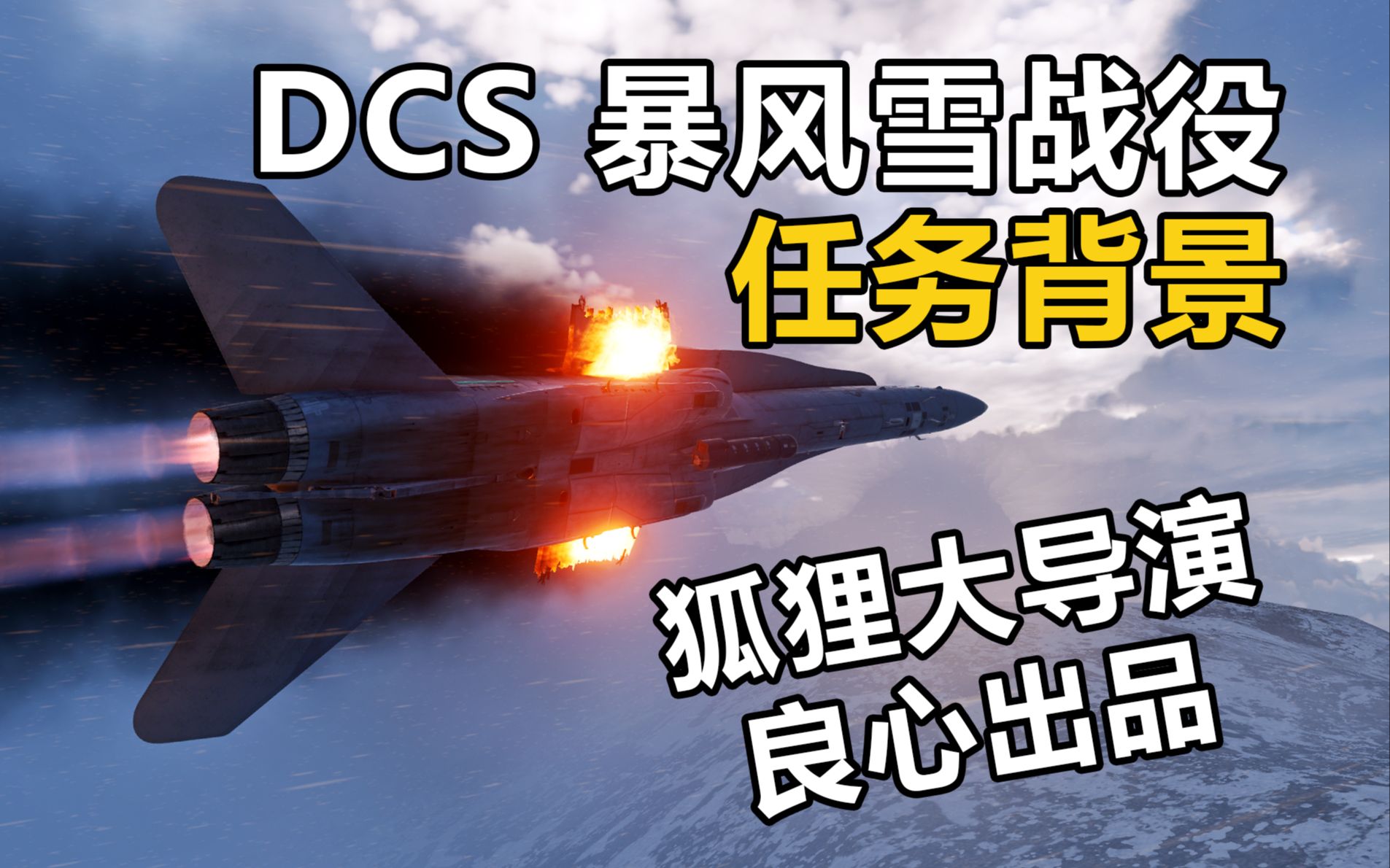 DCS多人战役预告：暴风雪-狐狸大导演新作-小猫蛋卷-小猫蛋卷-哔哩哔哩视频