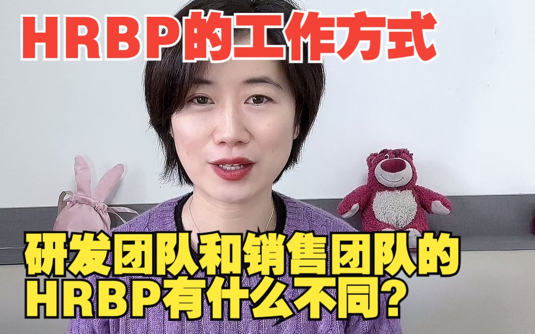 不同业务团队的HRBP工作重心有什么不同？-佐尔不群-HRBP专家Lan-佐尔不群-HRBP专家Lan-哔哩哔哩视频