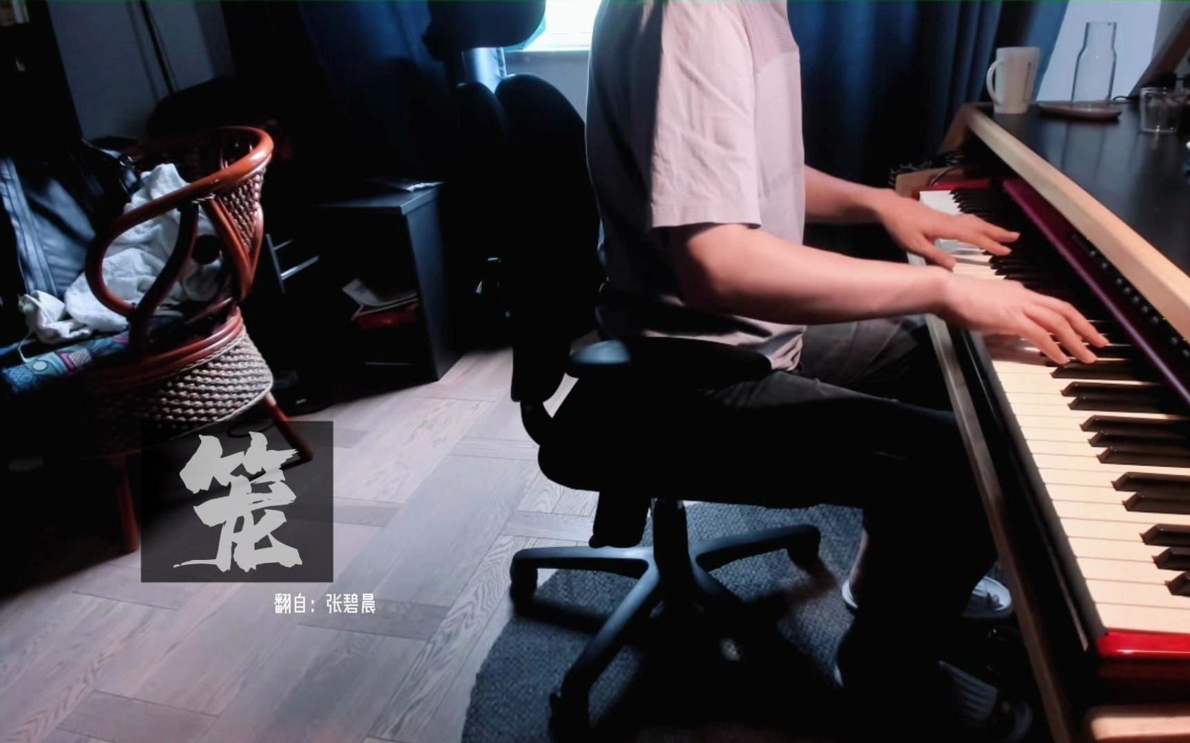 【钢琴】笼 翻自《消失的她》ost 原唱：张碧晨 作曲：钱雷 作词：唐恬 演奏：昼夜 哪有答案 不过是咒语 都在笼中 昼夜夜 昼夜夜 哔哩哔哩视频