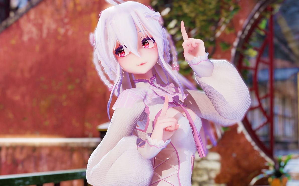 今日的你也让人如沐春风-蹦脸猫猫头-MMD-哔哩哔哩视频