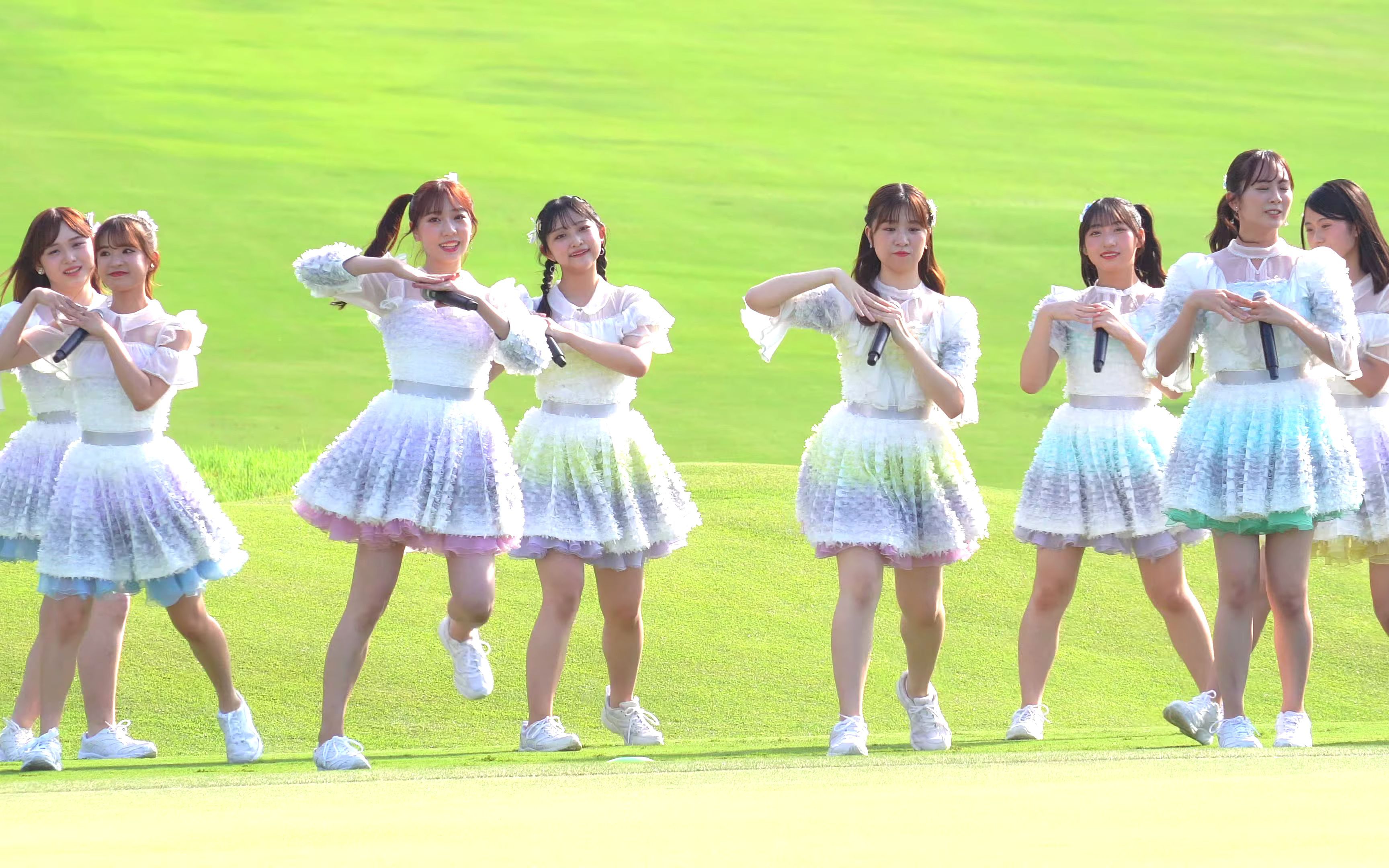 HKT48スペシャルライブ Sansan KBCオーガスタゴルフトーナメント2022 芥屋ゴルフ倶楽部-3840x2160_哔哩哔哩_bilibili