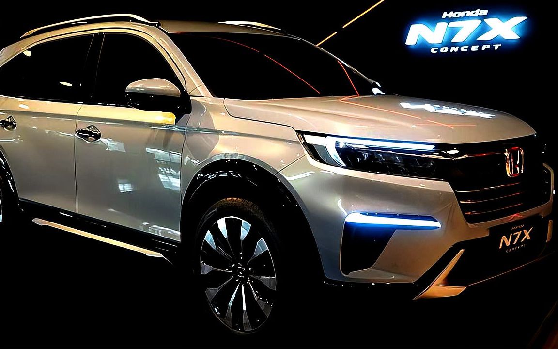 10万起！2022款本田全新7座SUV闪亮登场！搭1.5L+四驱，看啥途观L_哔哩哔哩_bilibili