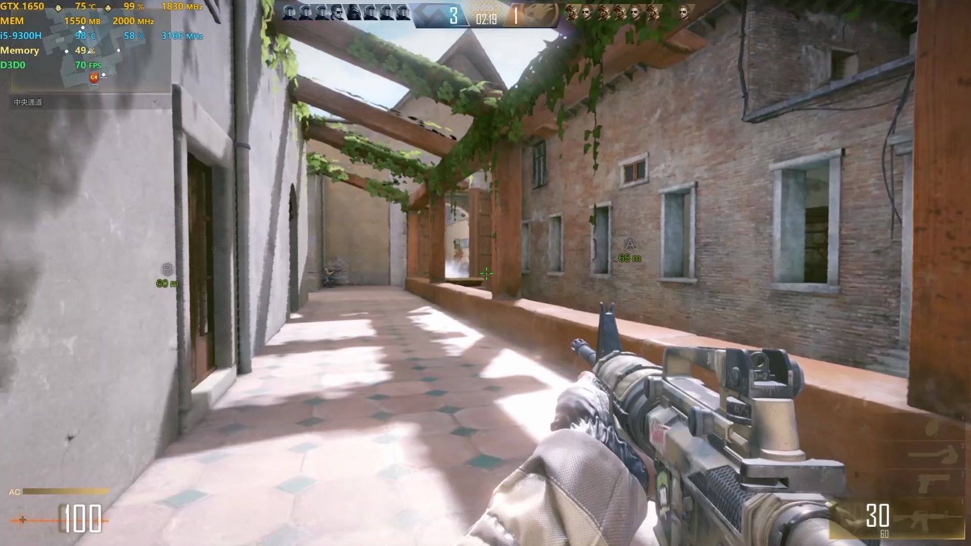 【CFHD】 GTX1650 高清穿越火线 最高画质 帧率_哔哩哔哩_bilibili