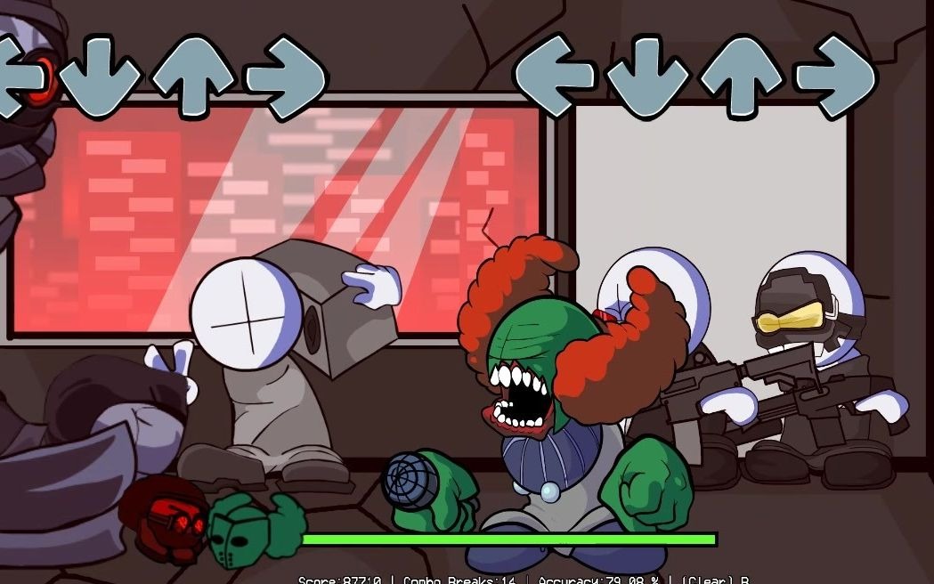 FNF Mod Tricky Vs Mag Hank（更新至2p）_音游热门视频