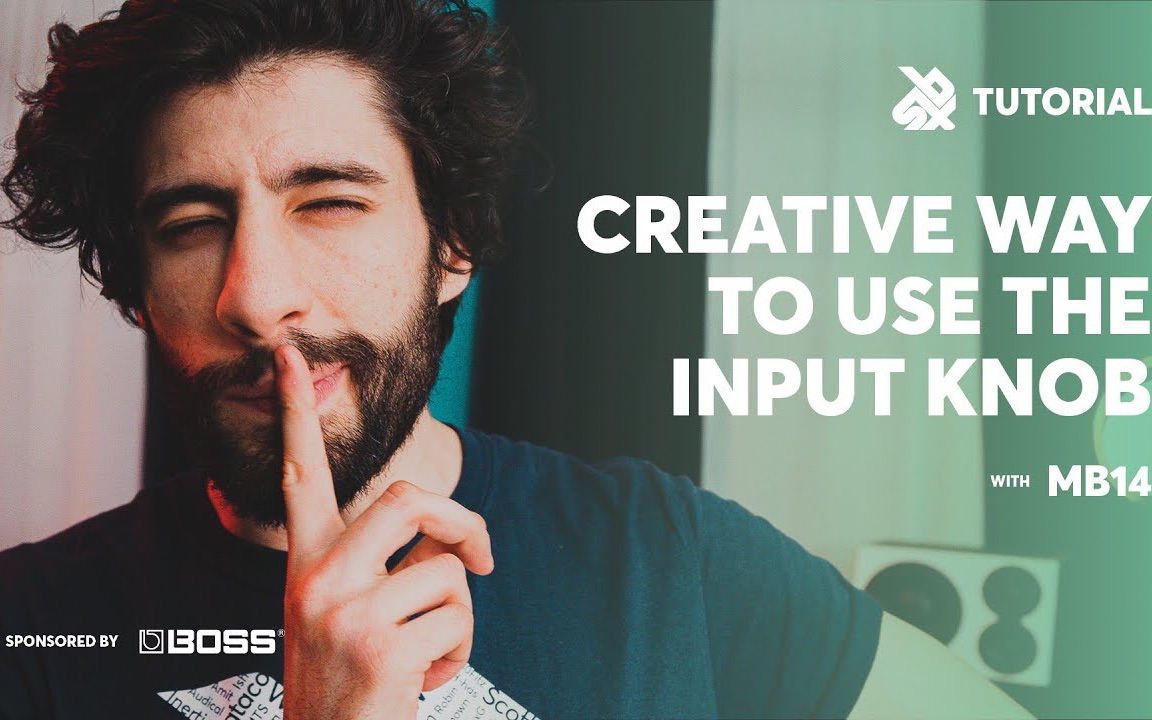 The Input Knob Trick | SBX Loop Station Tutorials | MB14_哔哩哔哩_bilibili