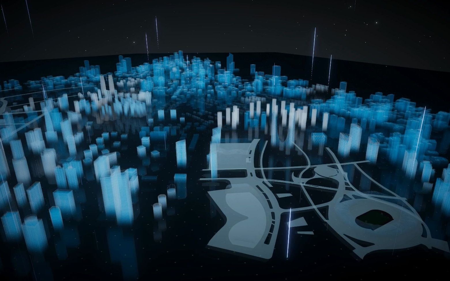 Unity 全息城市 数字城市 Shader制作 粒子制作 哔哩哔哩 Bilibili