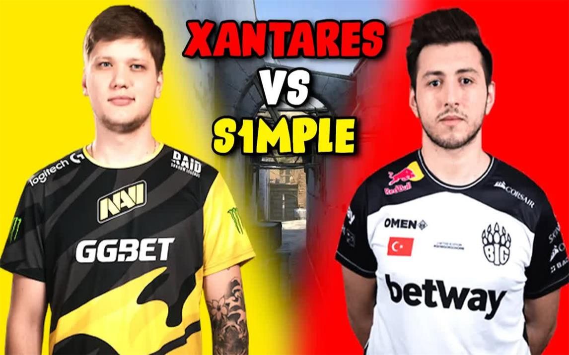 【CSGO】s1mple vs XANTARES与FalleN tabseN和Loba FPL 直播录像！_CSGO_第一视角