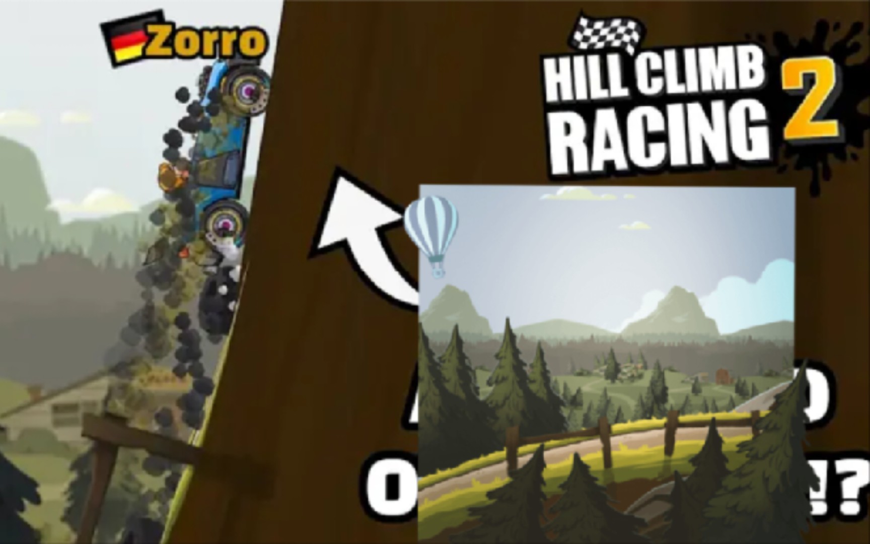 【登山赛车2】Zorroの宝藏冒险经验：Part.2 森林-HCR2-ICE-HCR2-ICE-哔哩哔哩视频