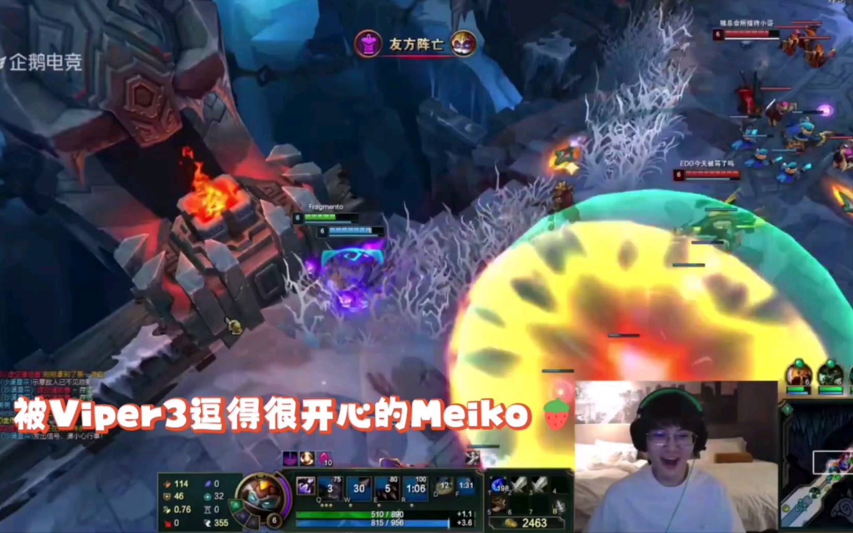 【viko】倍受田队关注的viper3 夺冠后首次直播记录_哔哩哔哩bilibili_英雄联盟