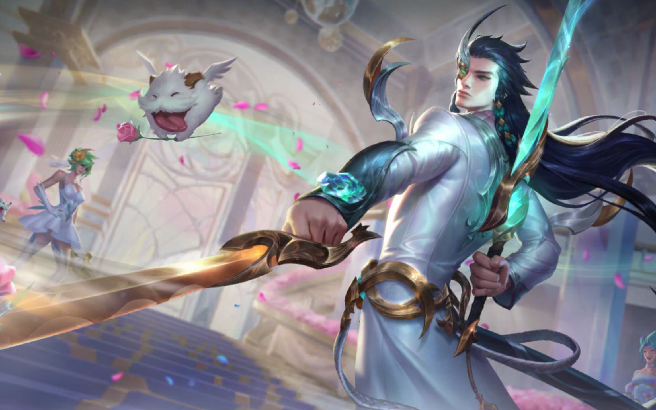 Crystal Rose Yone Wild Rift Skin Spotlight英雄联盟手游
