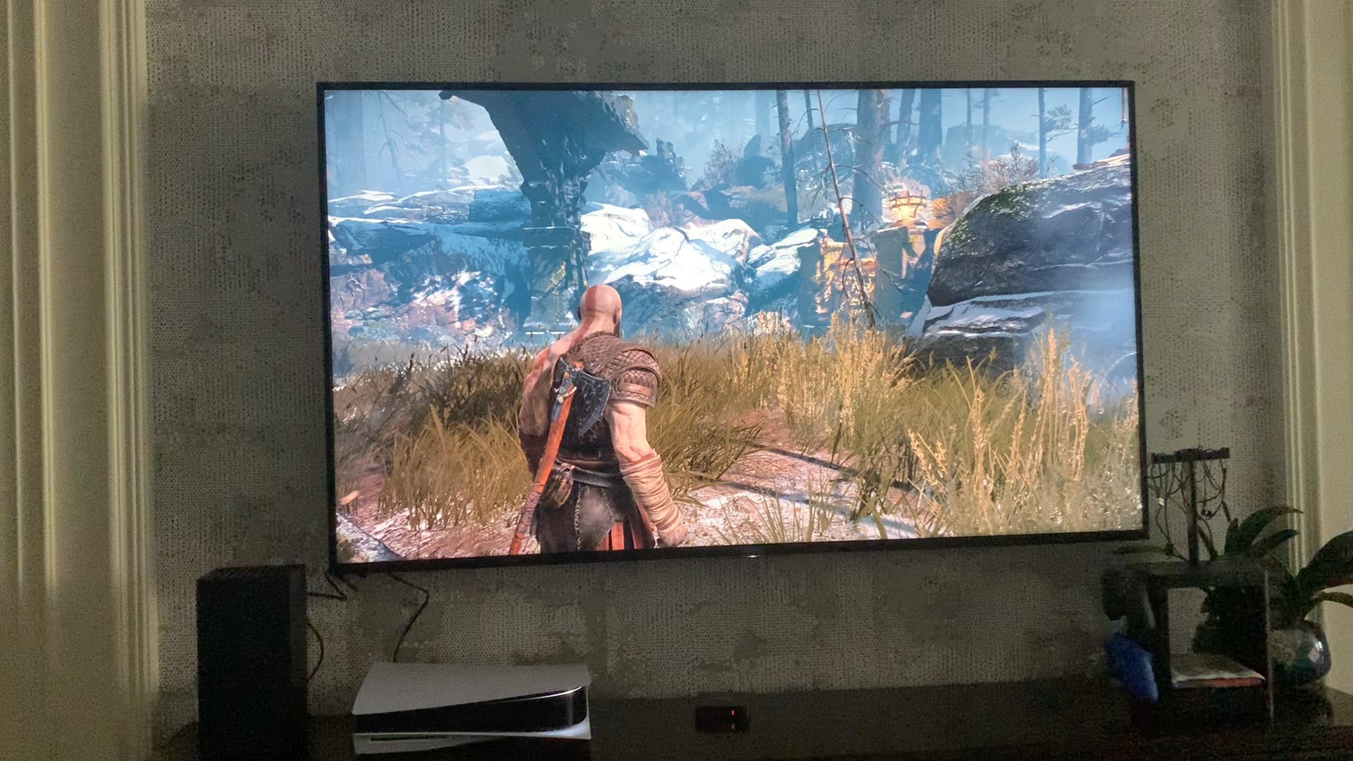 国行ps5实录战神4boss战，60帧丝滑体验