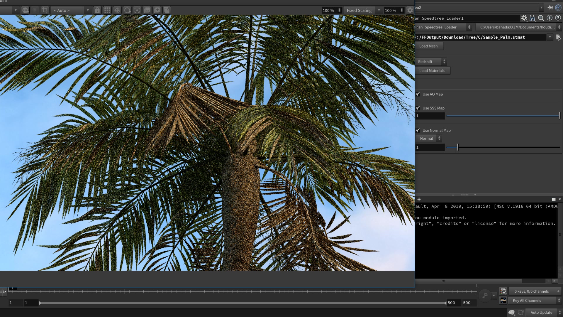 [自制插件]Speedtree Loader (Houdini/C4D)_哔哩哔哩_bilibili