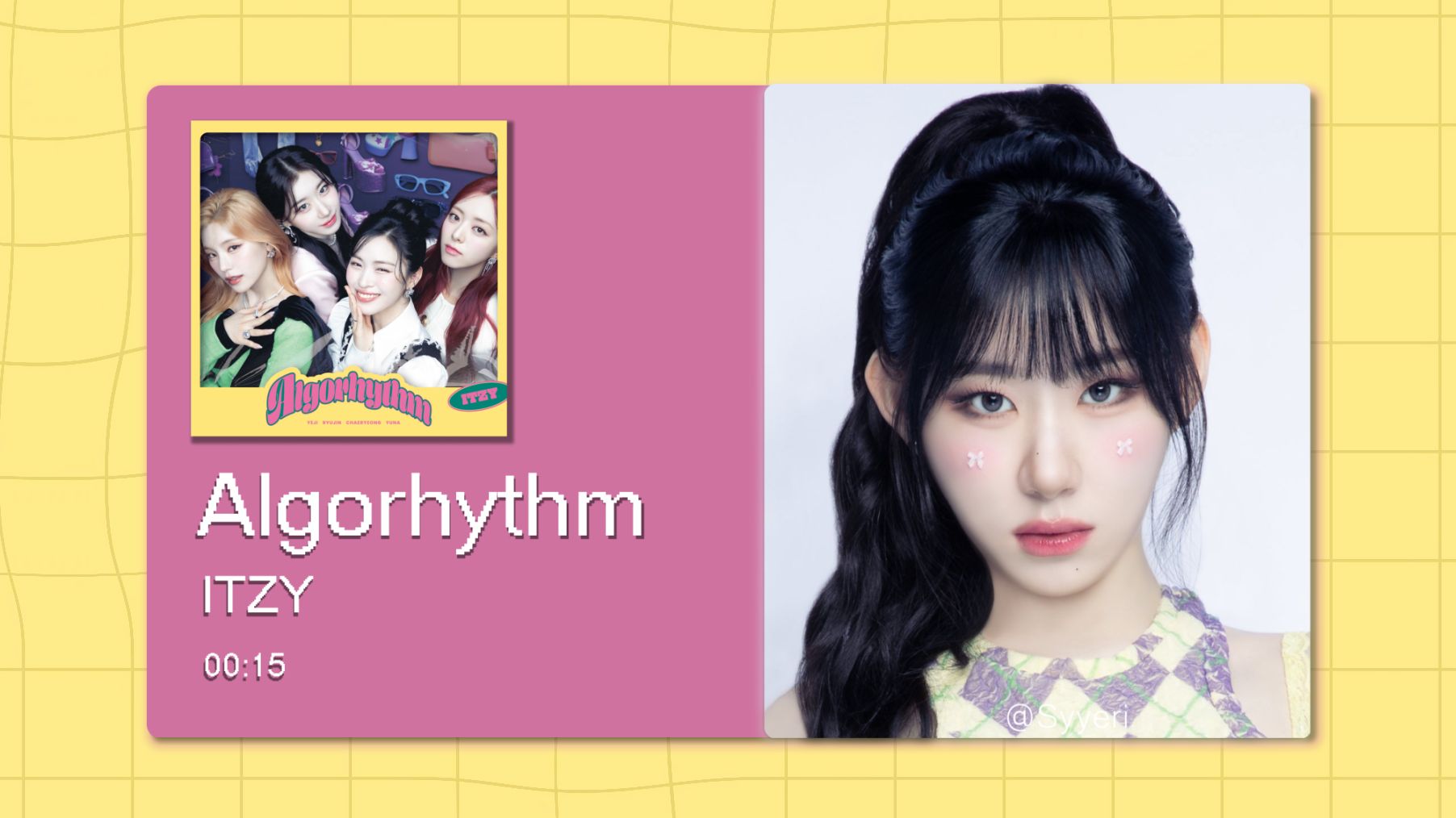 【8D环绕】Algorhythm - ITZY 请佩戴耳机使用~-Syyeri-Syyeri-哔哩哔哩视频
