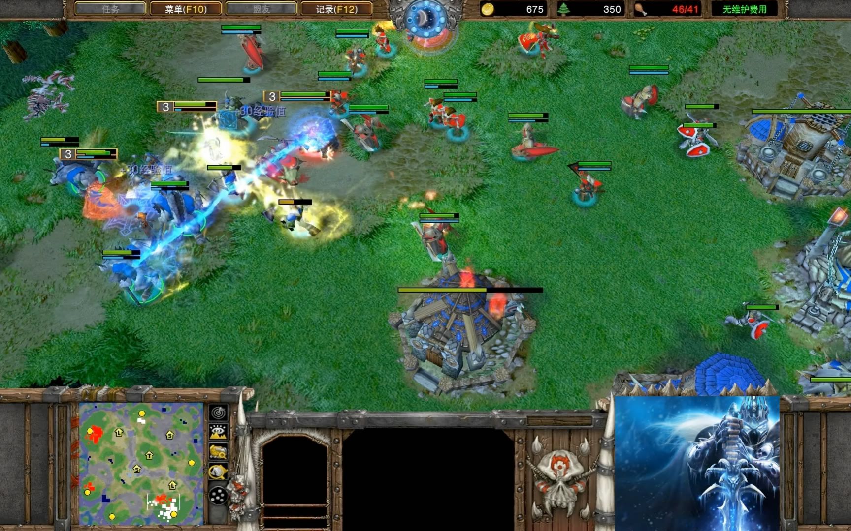 【虚无缓慢流】魔兽争霸大帝解说 TH000 vs SIMMONS TH-大帝解说魔兽争霸-大帝解说魔兽争霸-哔哩哔哩视频