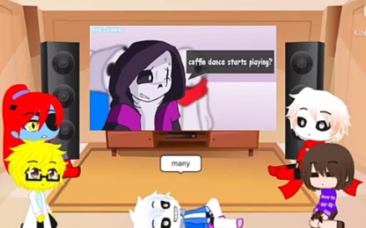 Undertale react to Ink!Sans Vs Error!Sans_哔哩哔哩_bilibili