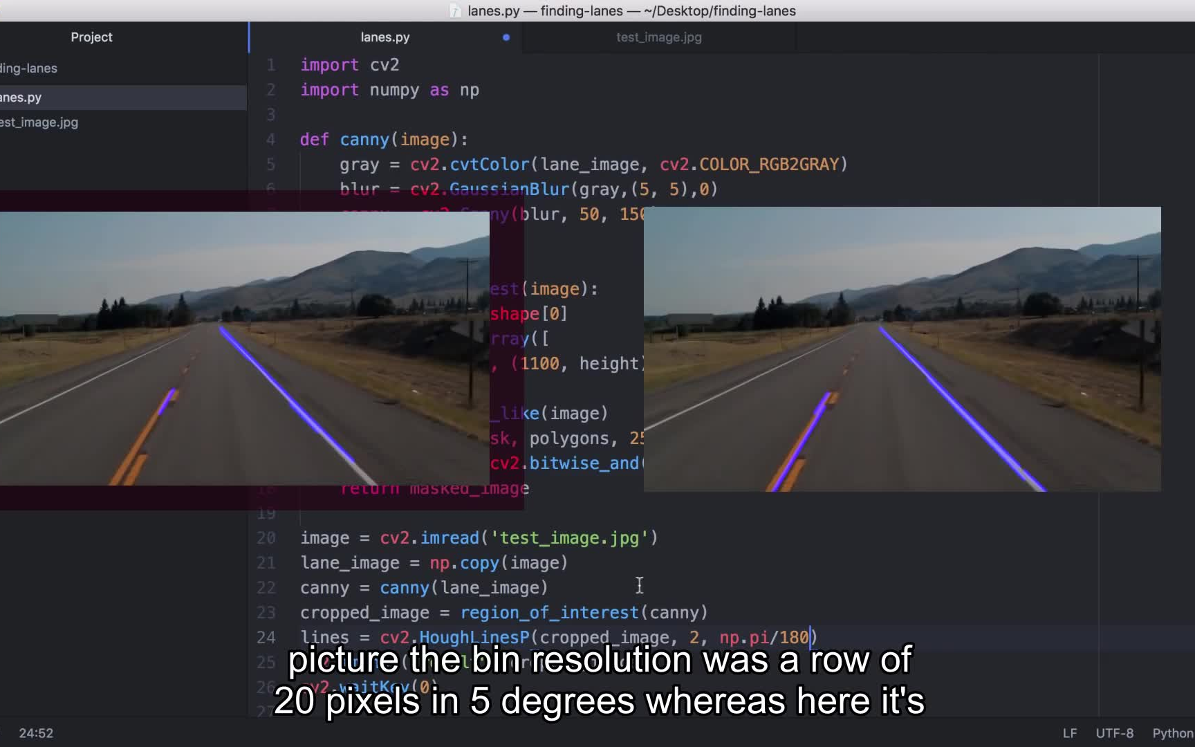 【Opencv实例教程】为自动驾驶寻找车道线_哔哩哔哩 (゜-゜)つロ 干杯~-bilibili