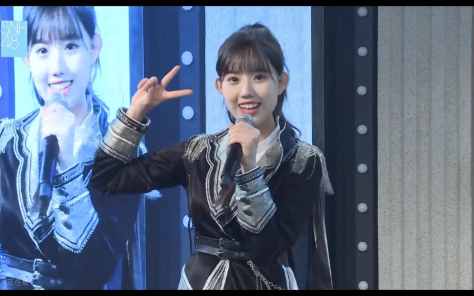 【SNH48-李慧】22.10.14 SNH48 Team SII《幻镜》公演 MC1：冬天保暖小技巧_哔哩哔哩_bilibili