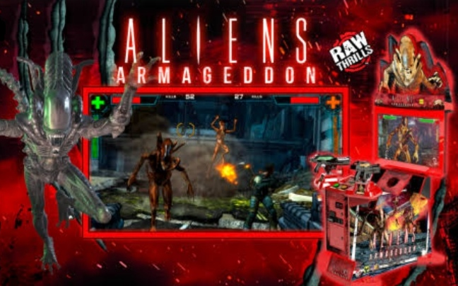 异形大决战(Aliens : Armageddon)街机内录，通关全流程_哔哩哔哩_bilibili