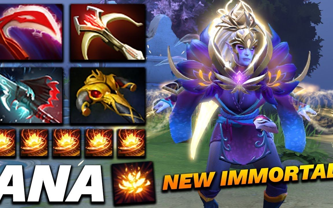 【7.32 DOTA2】ana 圣堂刺客教学！_哔哩哔哩bilibili_DOTA2_第一视角