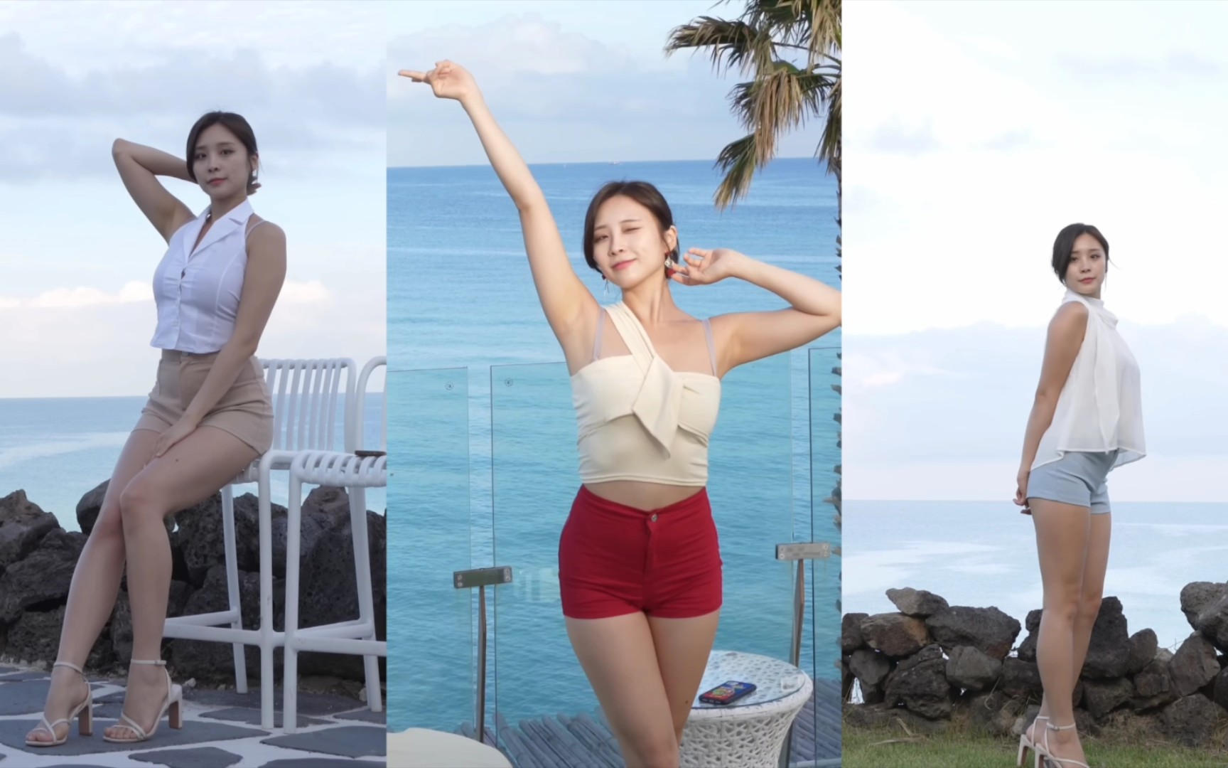 4k GGot_BBang超短裤lookbook穿搭-一条不愿意透露颜色的大腿-一条不愿意透露颜色的大腿-哔哩哔哩视频