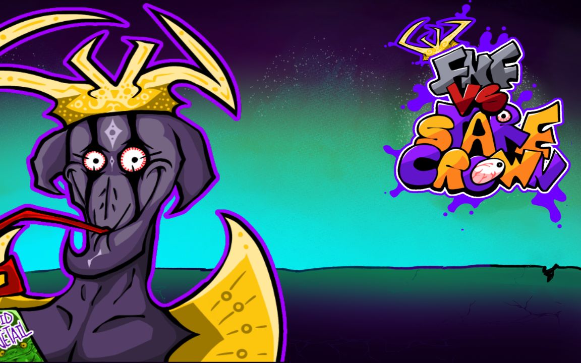 卡姿兰大眼睛(雾) 阴间/FNF 远古优质模组 Vs Starecrown 官方重置 全流程演示-783永远的神-FNF-哔哩哔哩视频