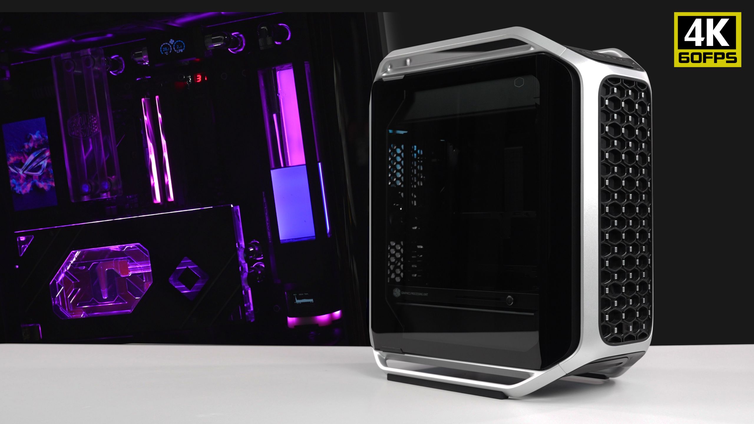 [BRO]2025年最值得期待的机箱——酷冷至尊COSMOS ALPHA沉浸式分体水冷装机-BRO兄弟水冷-BRO兄弟水冷-哔哩哔哩视频