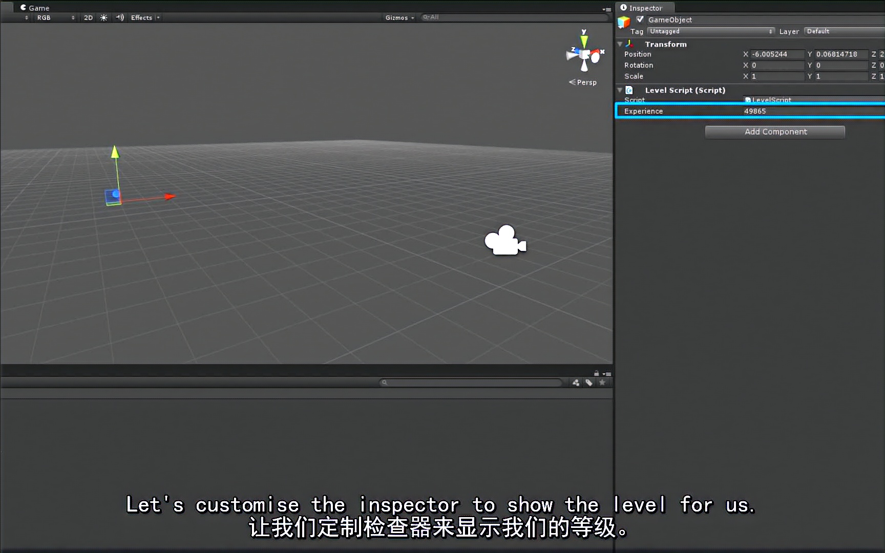 Unity编辑器脚本开发【中英文字幕】 Unity官方教程 Editor Scripting Unity Official Tutorials 哔哩哔哩 Bilibili