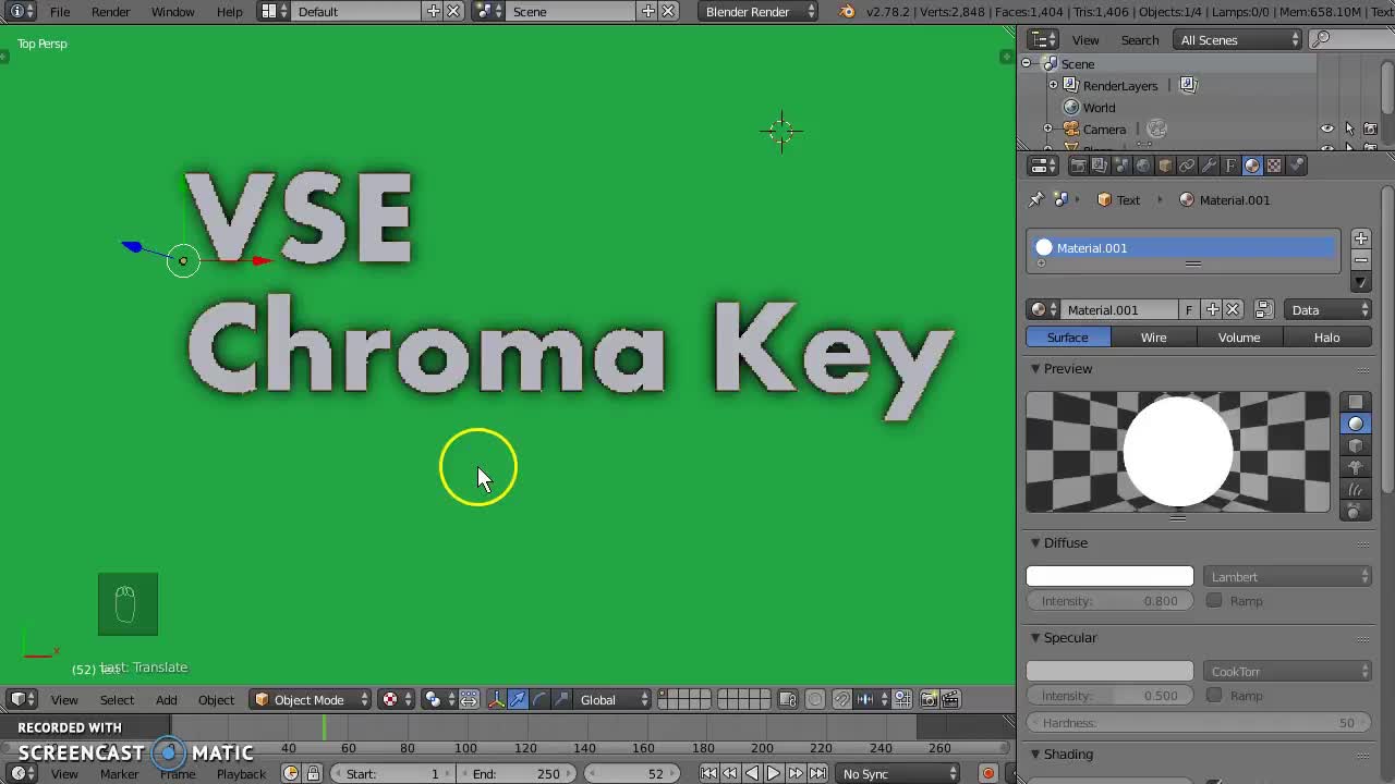 BLENDER VSE Chroma Keyer Turorial视频编辑_哔哩哔哩_bilibili