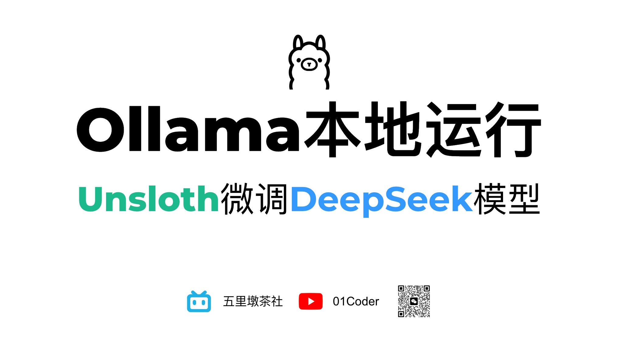 Ollama本地运行Unsloth微调DeepSeek模型 | 发布到HuggingFace-我学习来的哈哈-LLM教程-哔哩哔哩视频