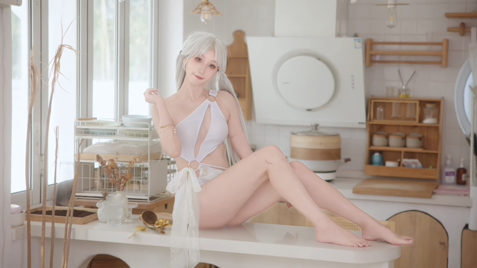 永劫无间季莹莹泳装cos拍摄-小小天艺-小小天艺-哔哩哔哩视频