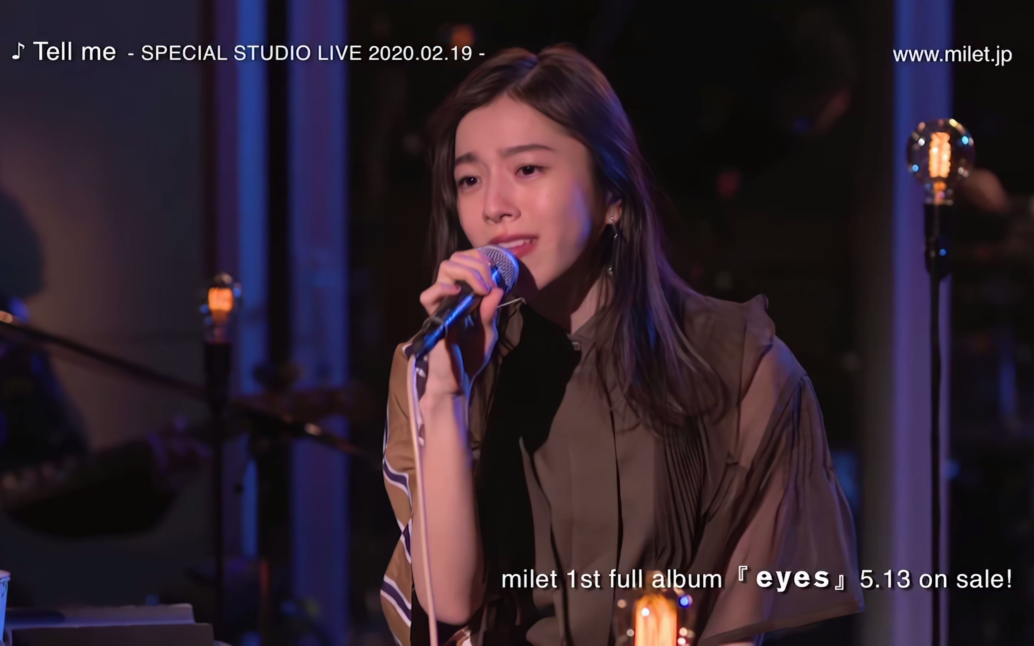 【4K/30帧】milet 5th EP『Prover / Tell me』SPECIAL STUDIO LIVE_哔哩哔哩_bilibili