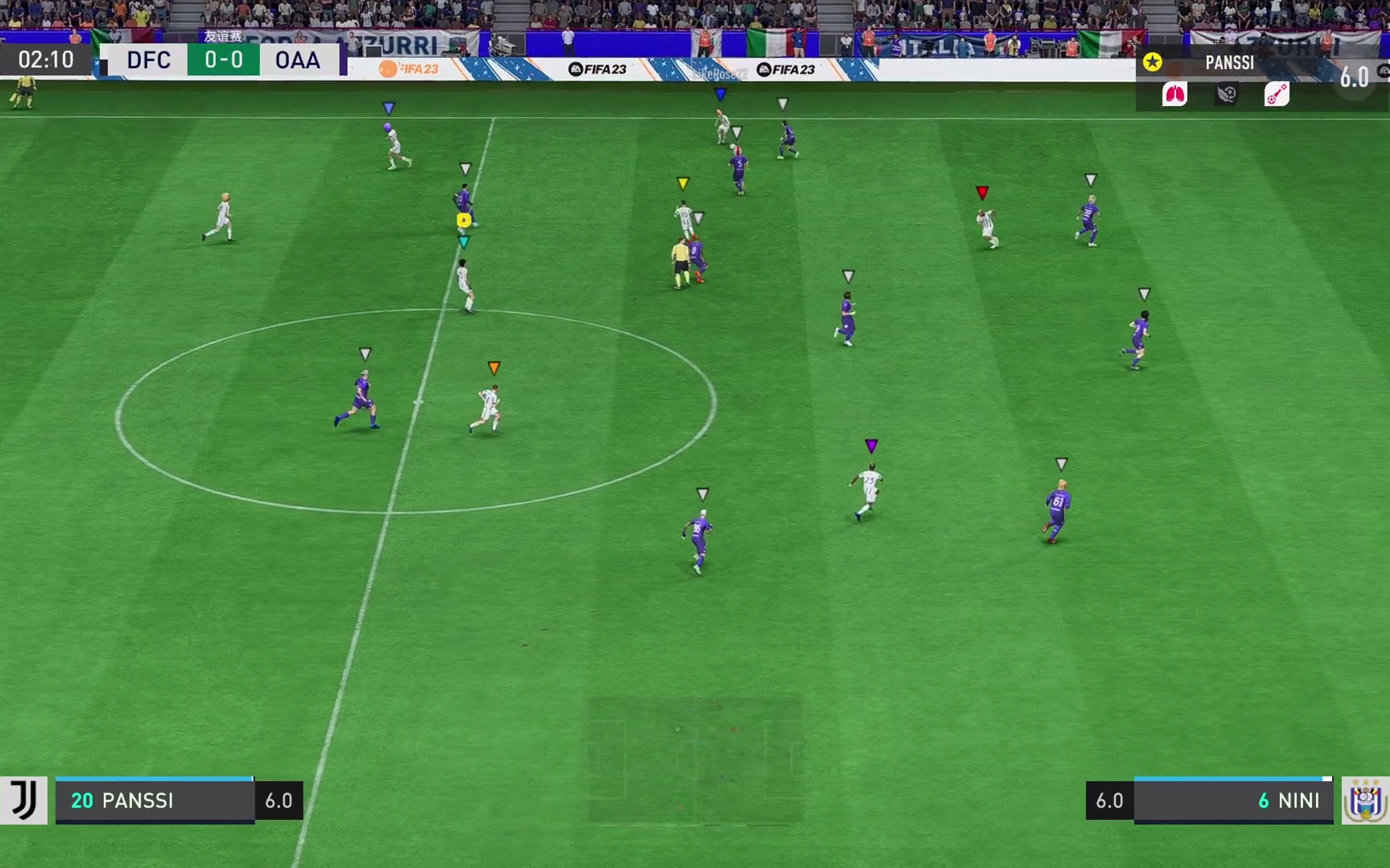 DFC VS OAA FIFA23 PC 职业小人俱乐部联赛