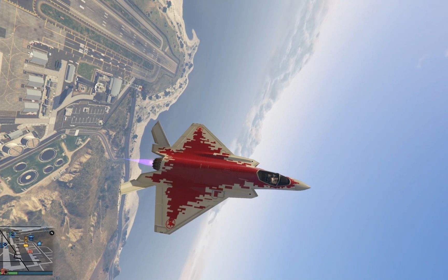 【GTAOL】雷兽会被自己雷普-夏季DLC新飞机F160