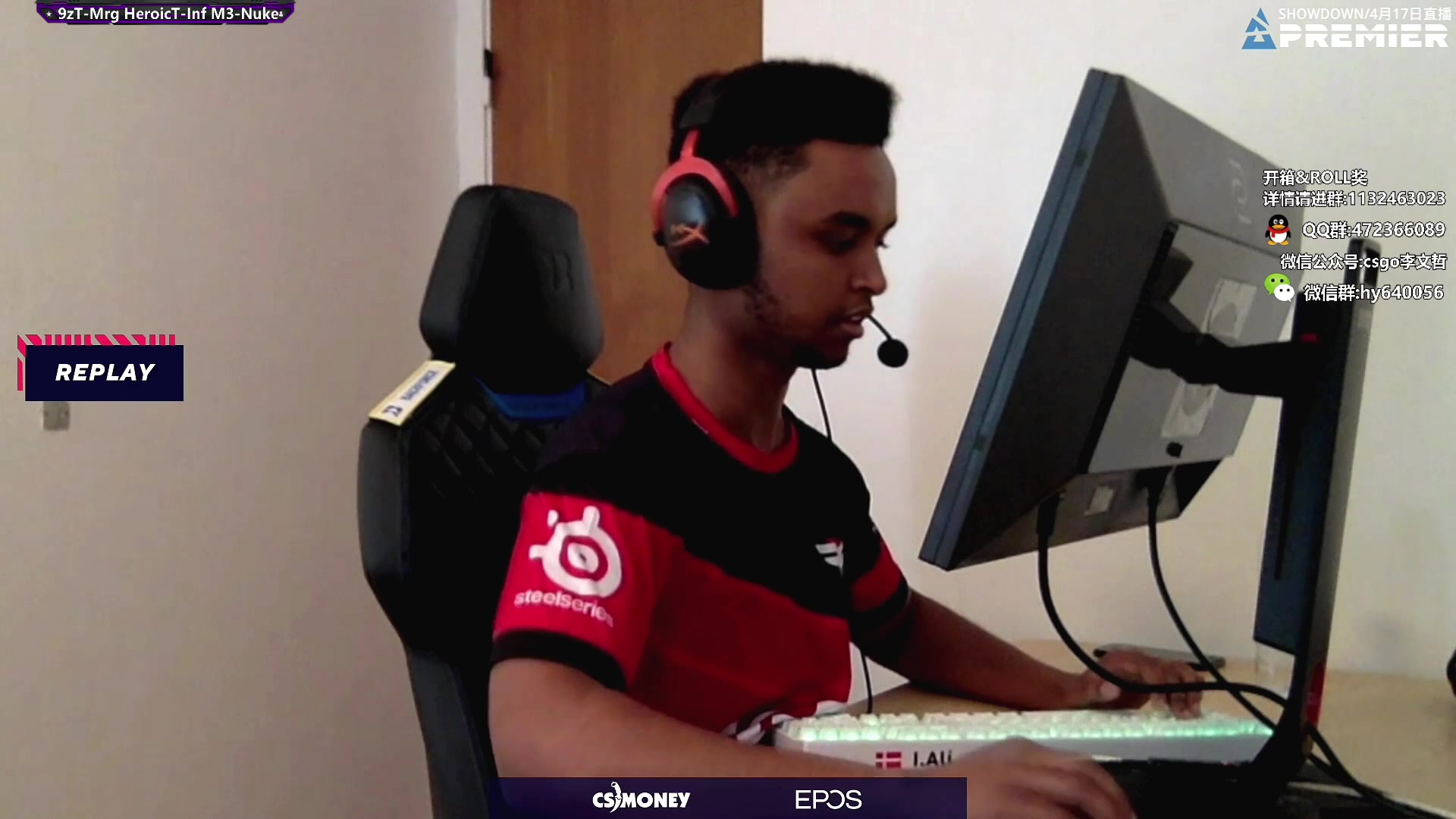 【FS】BLAST SHOWDOWN 2021 Heroic vs 9z_哔哩哔哩_bilibili