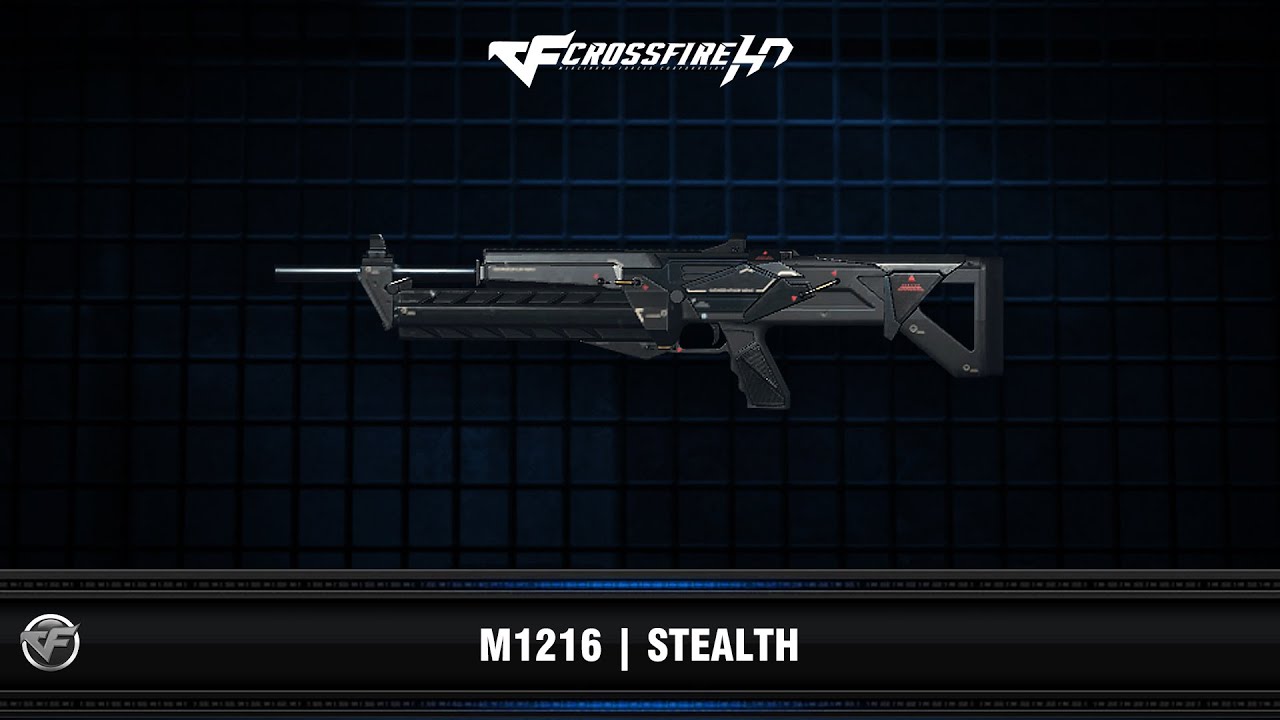 CFHD皮肤展示：M1216 黑曜_哔哩哔哩bilibili_CFHD