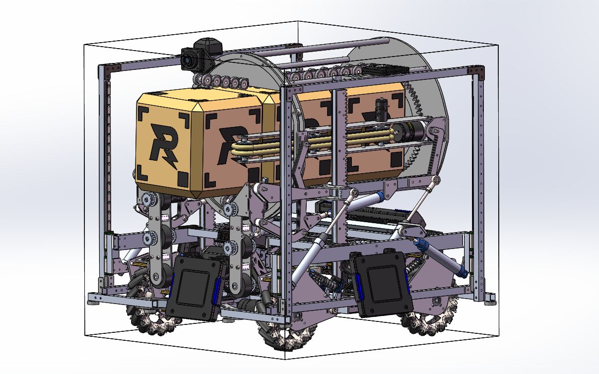 RoboMaster2021工程机器人完整形态视频_哔哩哔哩_bilibili
