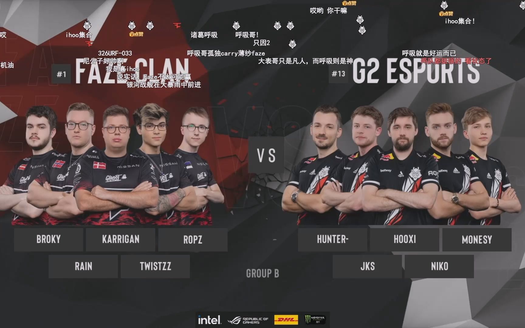 【弹幕版】G2 2:0 Faze EPL S16 小组赛B组 直播录像 【EPL S16 小组赛】_电子竞技热门视频