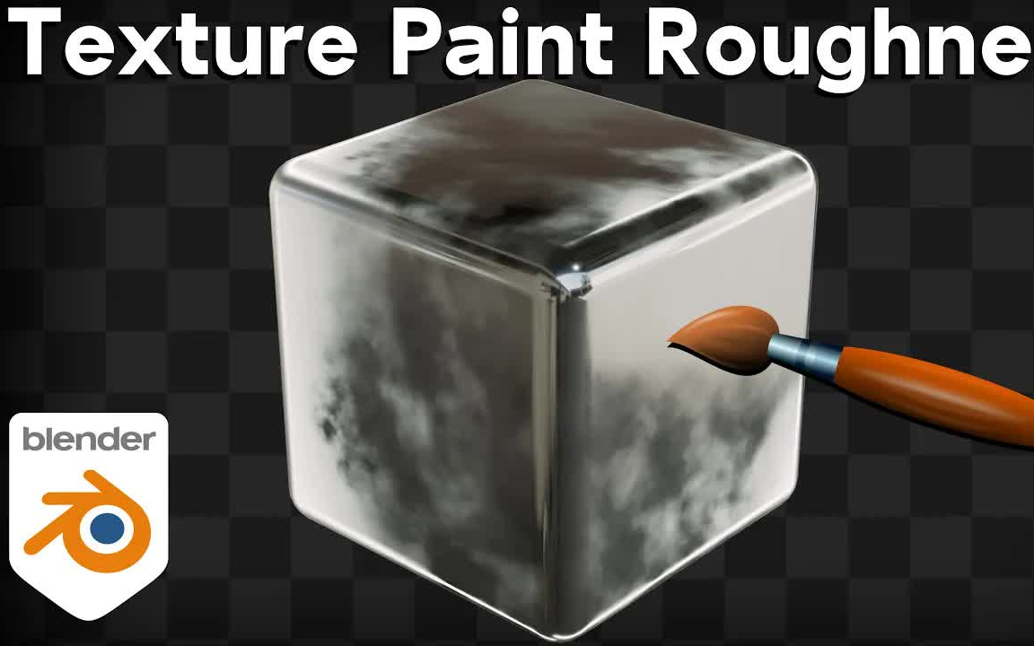 blender （2集）如何绘制贴图和粗糙度_哔哩哔哩_bilibili