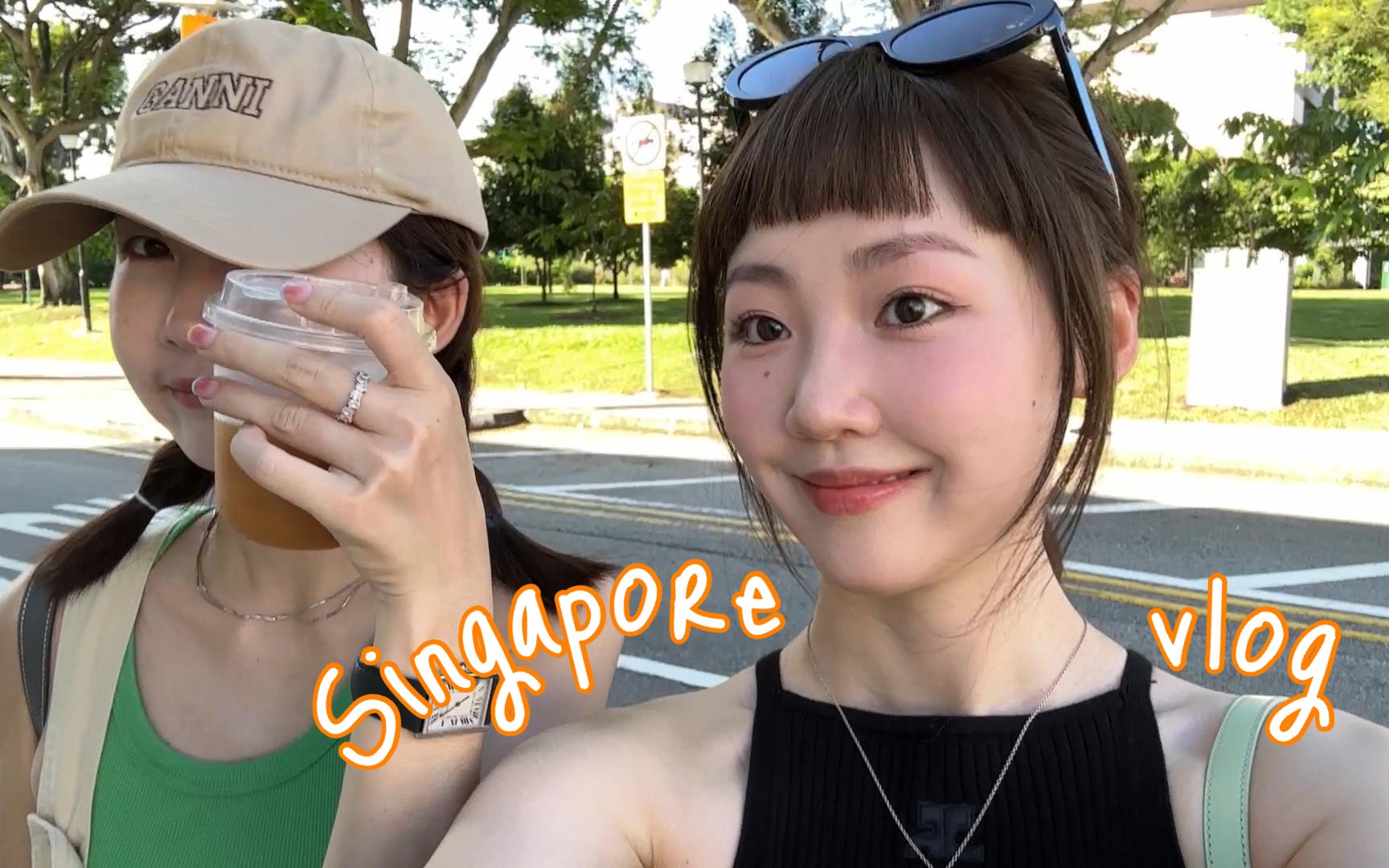 新加坡VLOG🇸🇬💚自由的夏天旅行｜连看两场BLACKPINK演唱会｜超近距离见了吴世勋｜给朋友过生日｜幸福治愈的日常-麦麦麦颗粒-麦麦麦颗粒-哔哩哔哩视频
