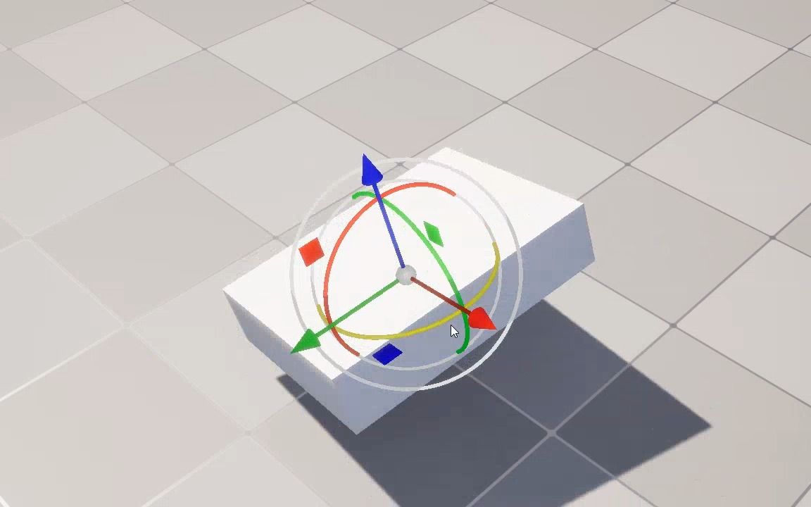 UE5 Runtime Transform Gizmo（纯蓝图Demo更新）