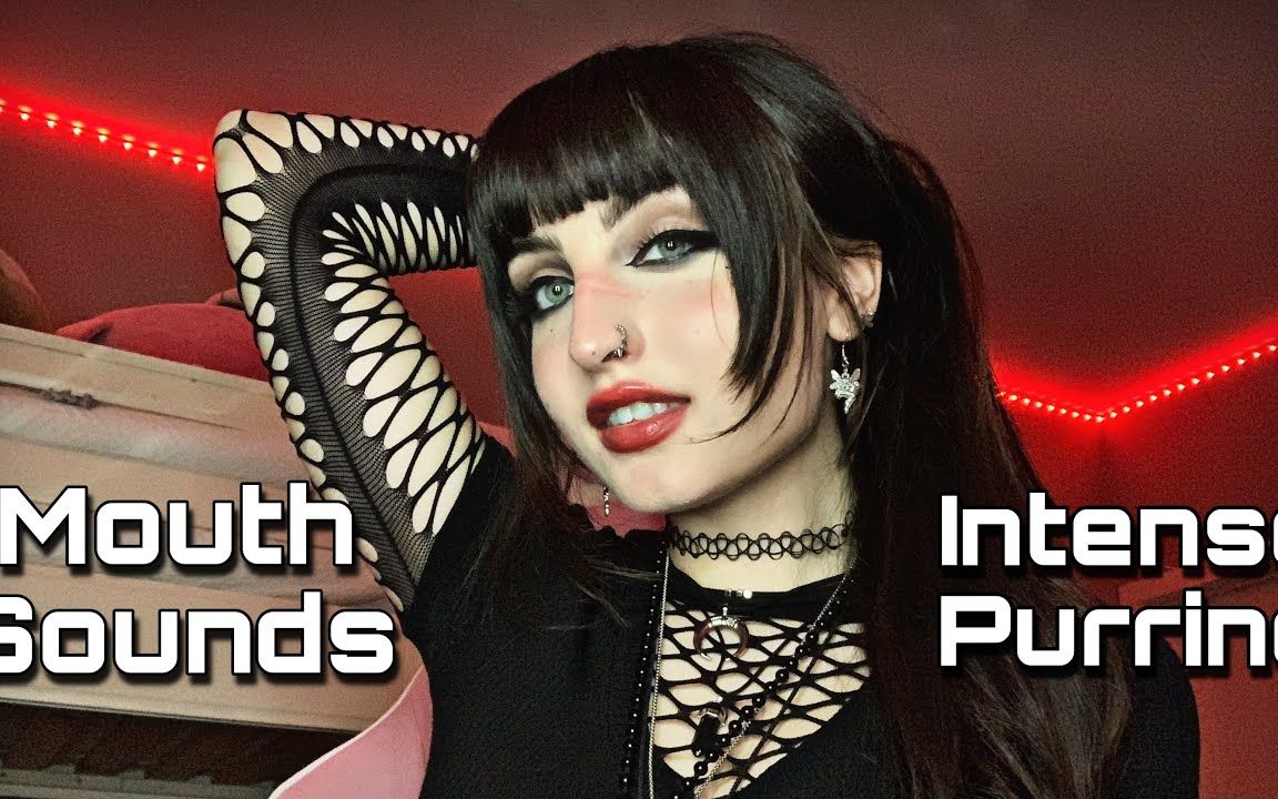 ASMR - Intense Fast & Aggressive Mouth Sounds, Purring, & Hand Sounds_2-属骆驼的人-属骆驼的人-哔哩哔哩视频