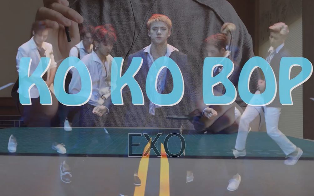 【Penbeat】用笔敲EXO的Ko Ko Bop_哔哩哔哩_bilibili