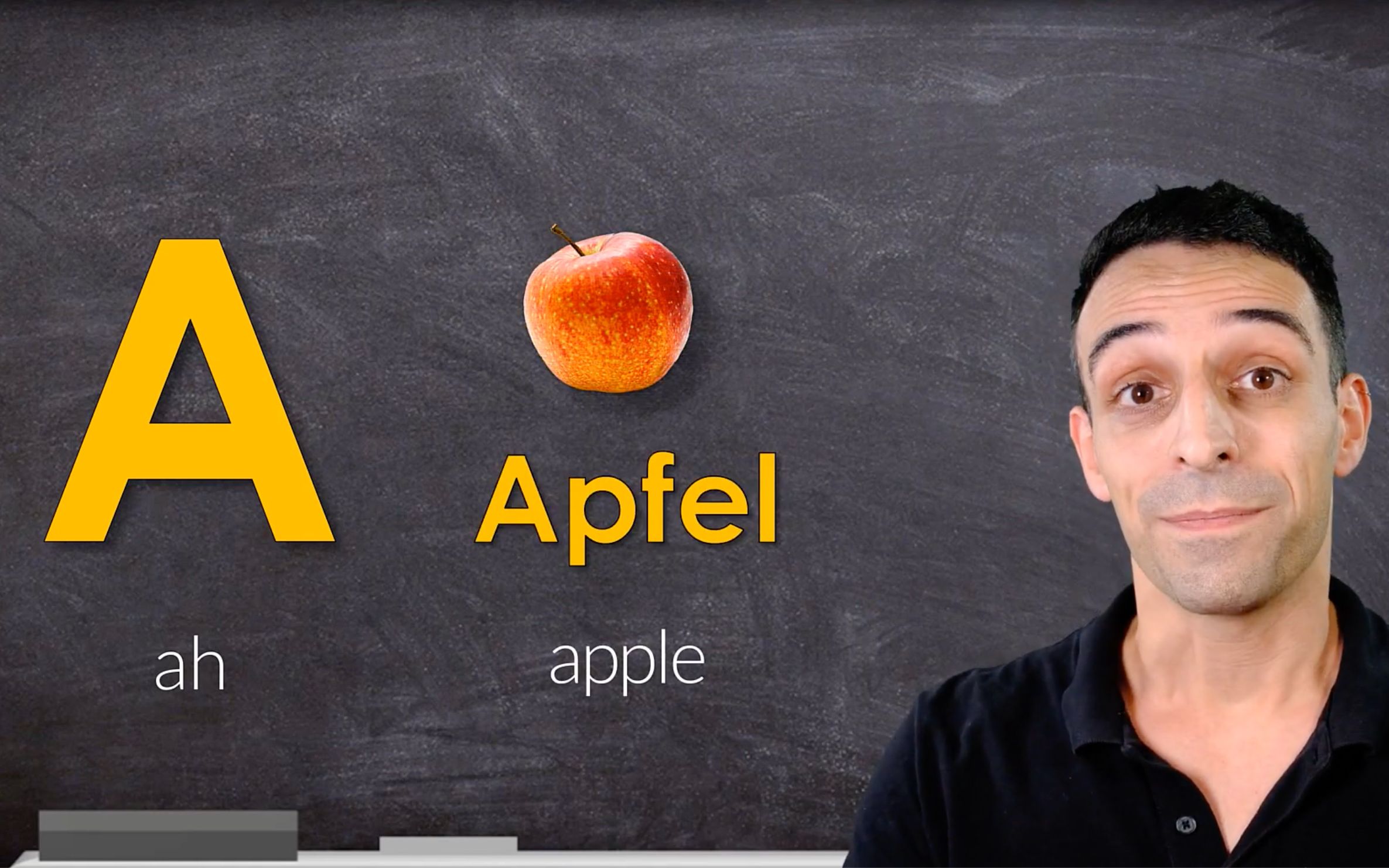 德语字母表 Das Alphabet | Learn the German alphabet Quick and Easy_哔哩哔哩_bilibili